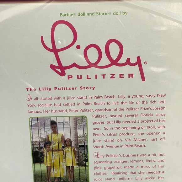 Barbie | Toys | Mattel 205 Lilly Pulitzer Barbie With Stacie Doll ...